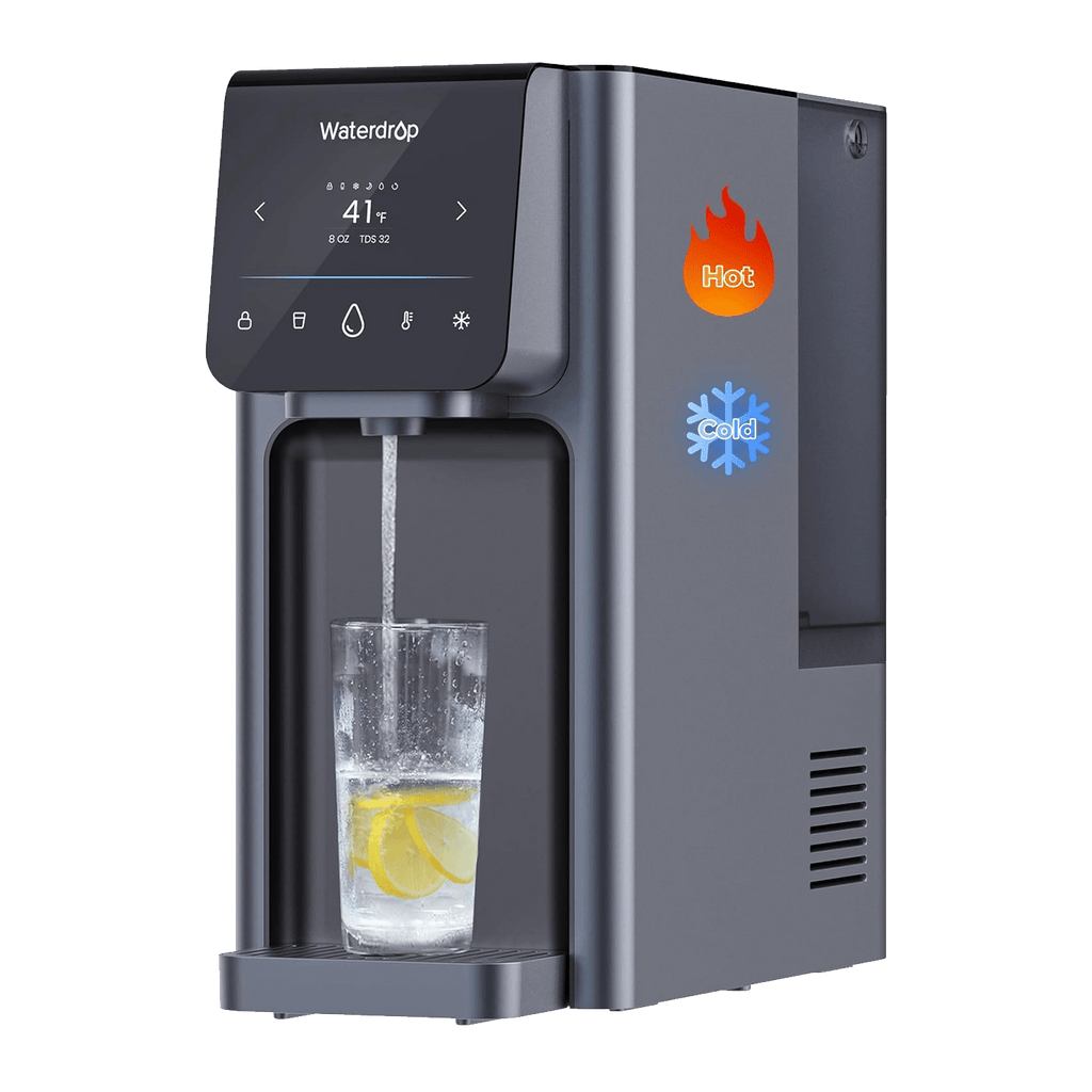 Waterdrop Master Reverse Osmosis Hot & Cold Water Dispenser, A1 ...
